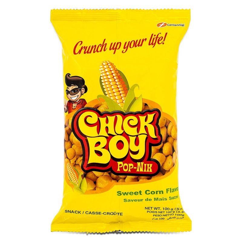 CENTENNIAL CHICK BOY Pop Nik Sweet Corn Flavour 100g – Uncle Pinoy